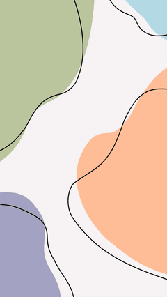 free flat abstract illustration with outlined vector 821663