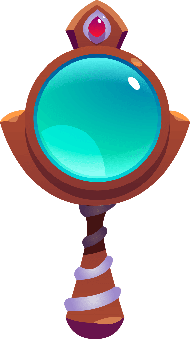 magic game interface cartoon elements for fantasy adventures and ...